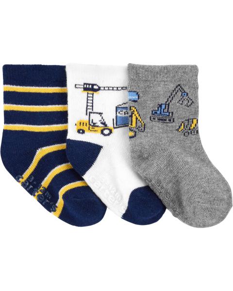 3-Pack Construction Socks - Carter's