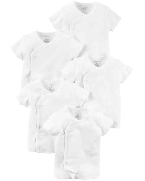 5-Pack Side-Snap Tees - Carter's