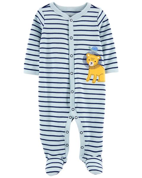 Lion Snap-Up Cotton Sleep & Play - Carter's